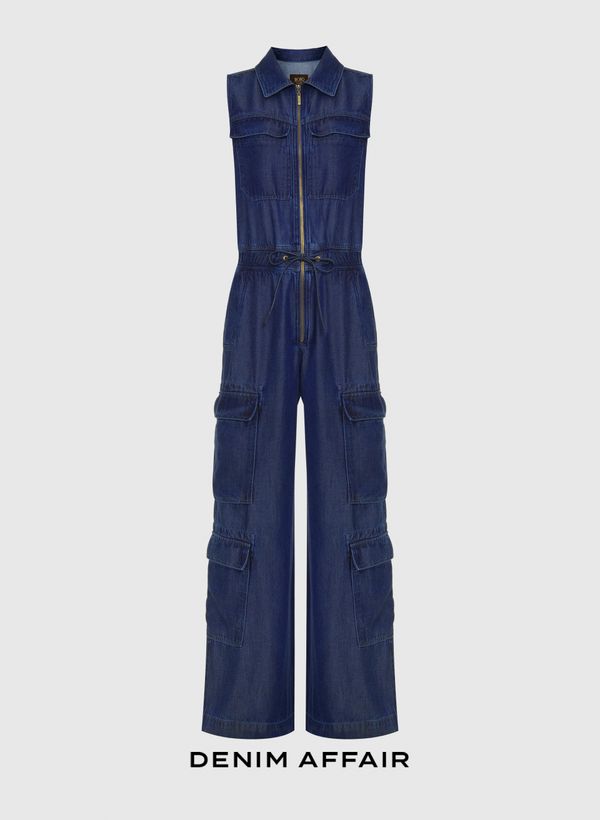 Macacão Carrie Fluit Denim Bo.Bô Feminino